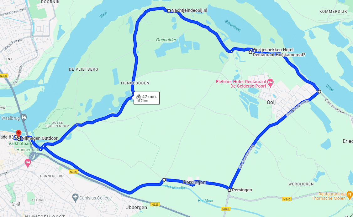 Nijmegen Outdoor - Unieke routes in de omgeving van Nijmegen met de E ...